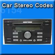 FORD 6006 CDC / 6CD KW2000 VISTEON 6S61-18C815-BF (6S6118C815BF) Radio ...